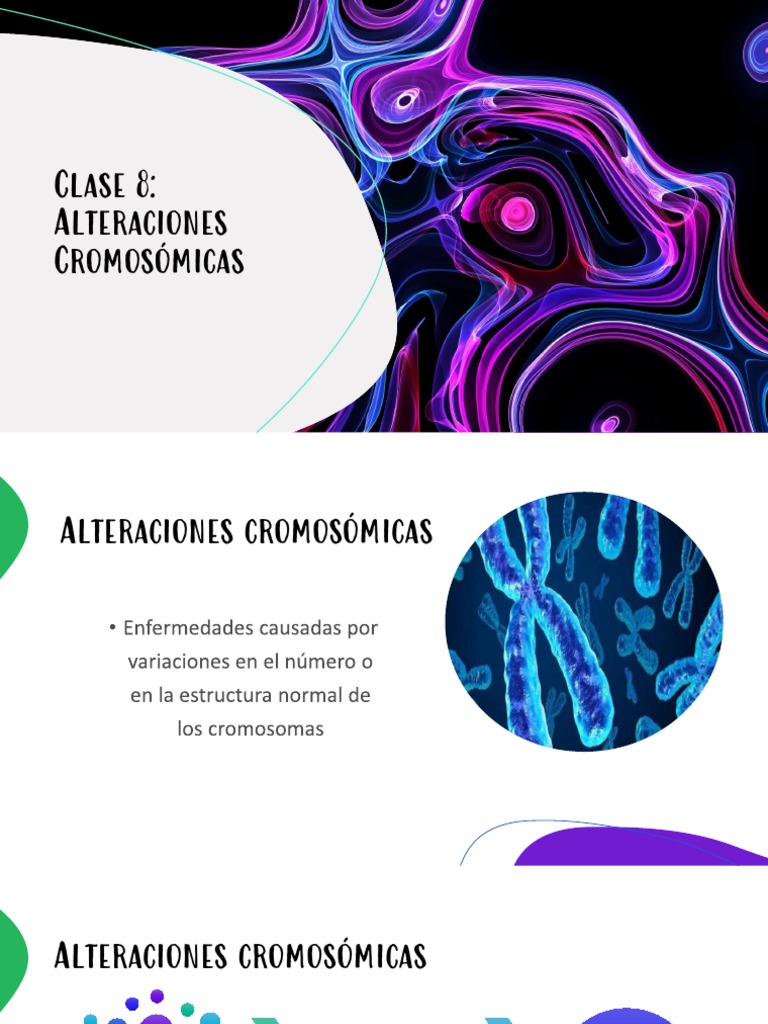 Alteraciones Cromosómicas | PDF