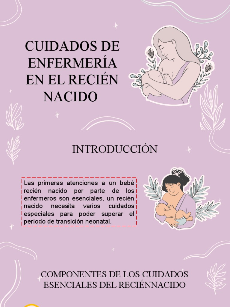 Cuidados Del Enfermero En Recien Nacido Pdf