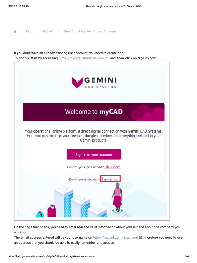 How Do I Register A User Account - Gemini WIKI | PDF | Business | Computers