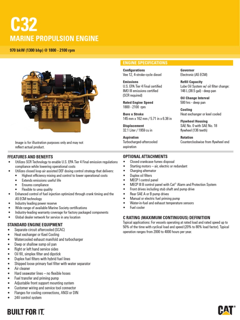 C32 CAT Engine | PDF
