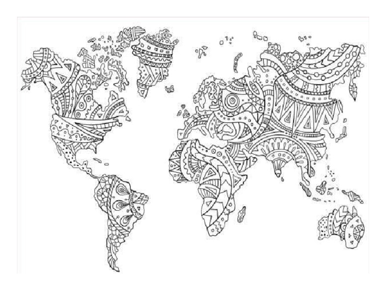 Plantilla Mapa Mandalas | PDF