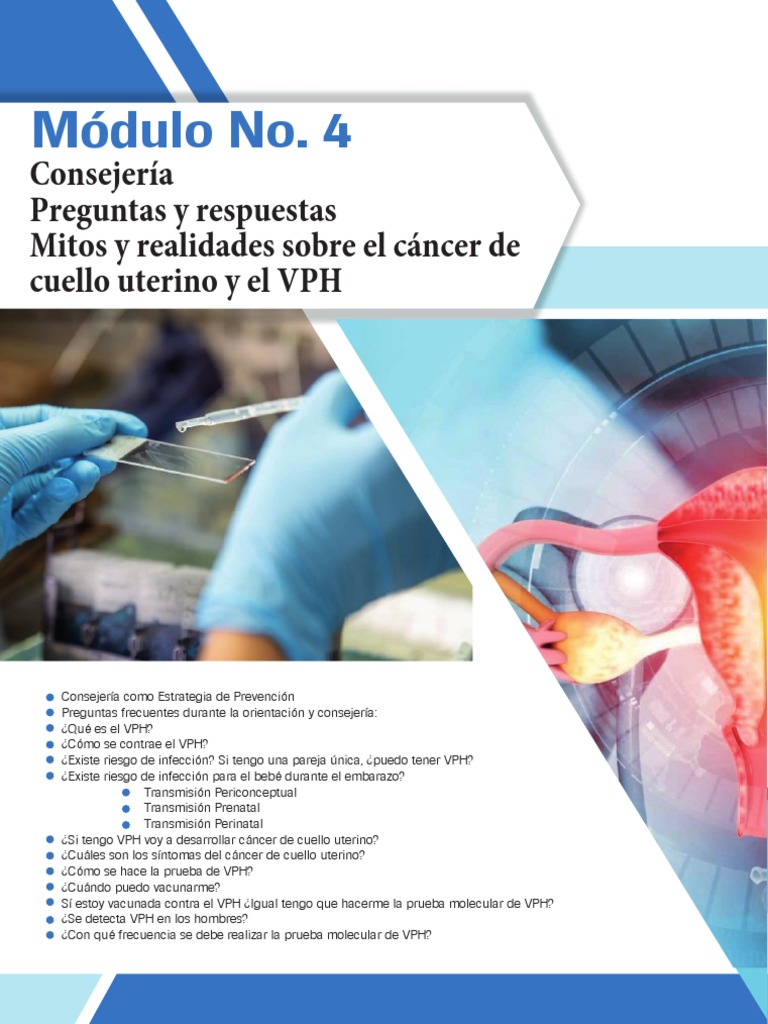 Módulo No 4 Mitos y Realidades Sobre El Cancer - Compressed | PDF