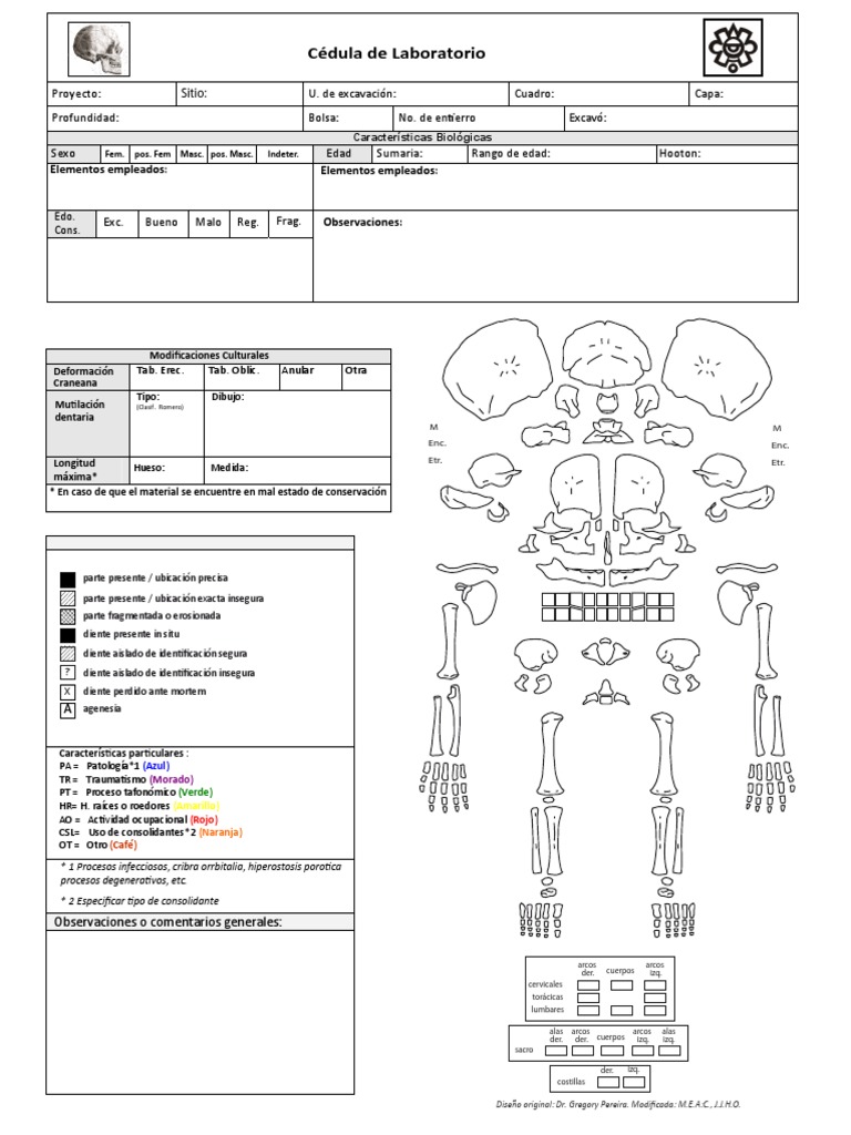 Cédula de Aboratorio para Nonato o Neonato | PDF
