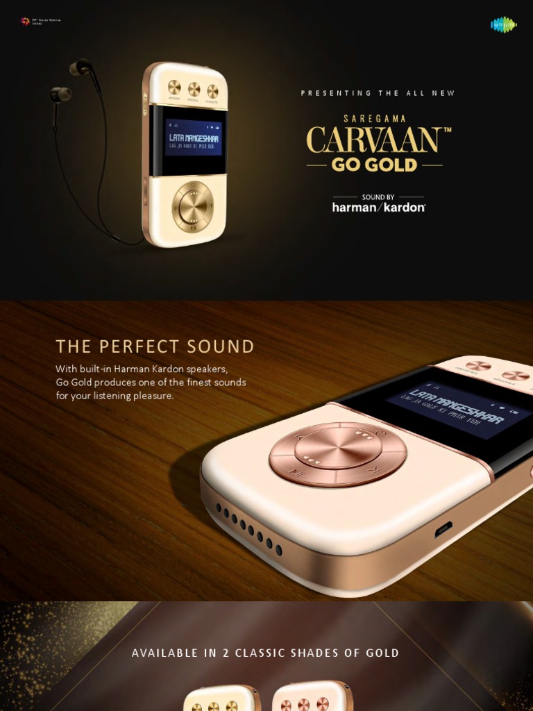 Saregama Carvaan Go Gold: Premium Audio | PDF