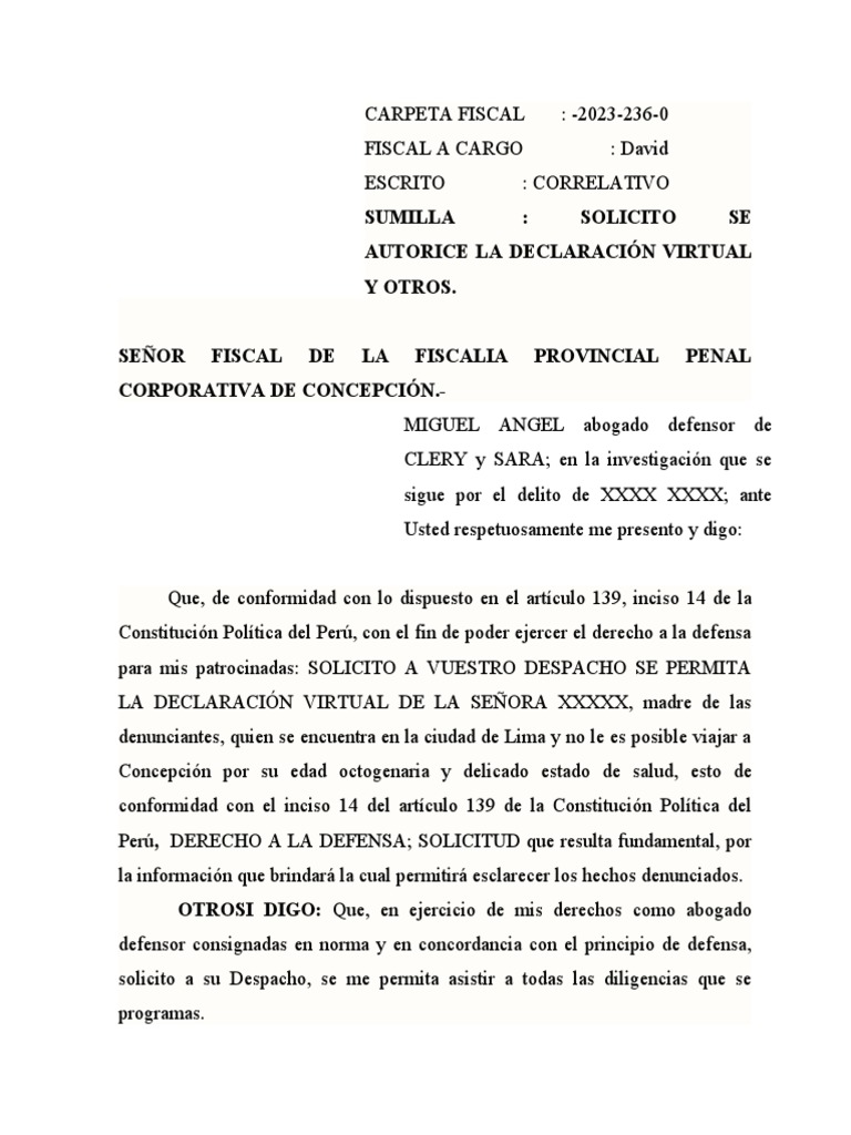 Solicita Declaración Virtual | PDF