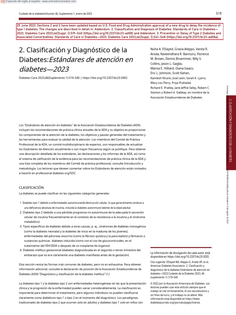 ADA 2023 (2) .En - Es | PDF