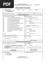 Maternity Leave Application Form | PDF | Surgery | Parental Leave