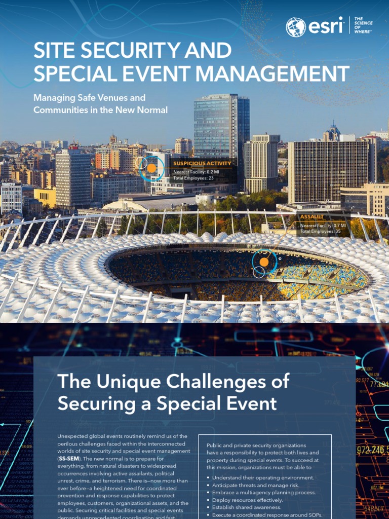 Site Security Special Event Management Ebook | PDF