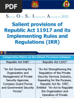 SOSIA PRIVATE SECURITY PERSONNEL UNIFORM AND EQUIPMENT BOARD RESOLUTION ...