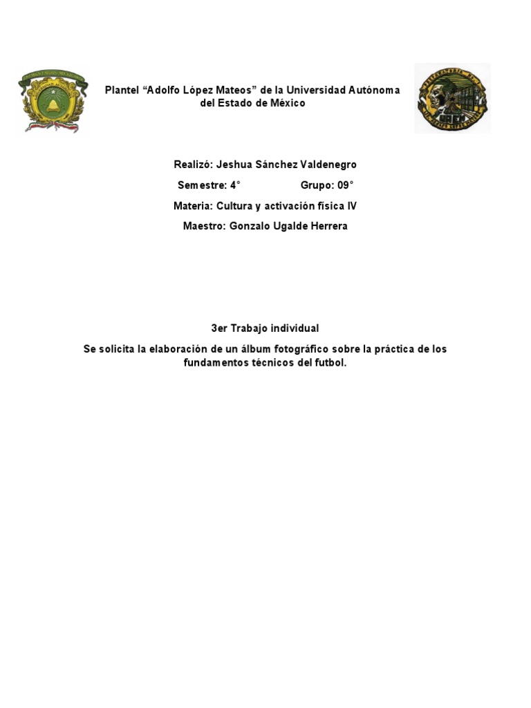 3er TRABAJO INDIVIDUAL JESHUA | PDF