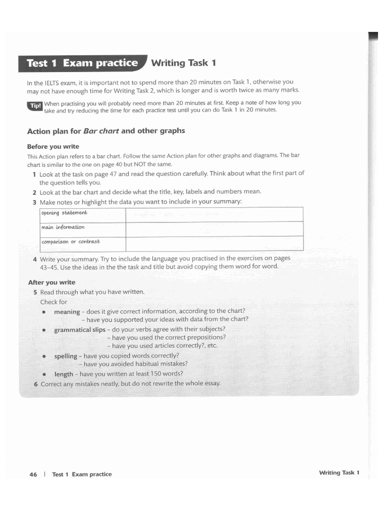 IELTS - Trainer Writing Task 1 | PDF