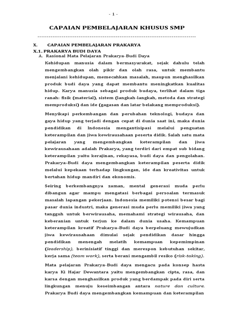 10.CP Prakarya SMP | PDF | Karier & Perkembangan | Komputer
