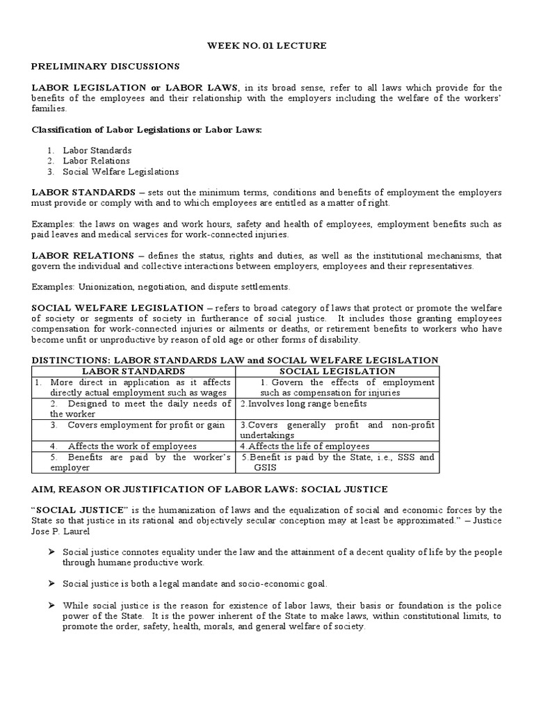 Labor Law | PDF | Employment | Labour Law