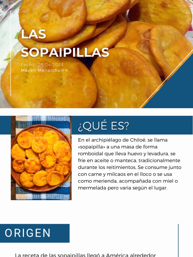 Presentacion Las Sopaipillas | PDF