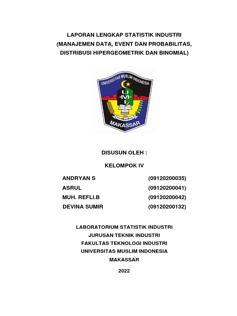 Laporan Lengkap Kelompok 4 Okee Pdf