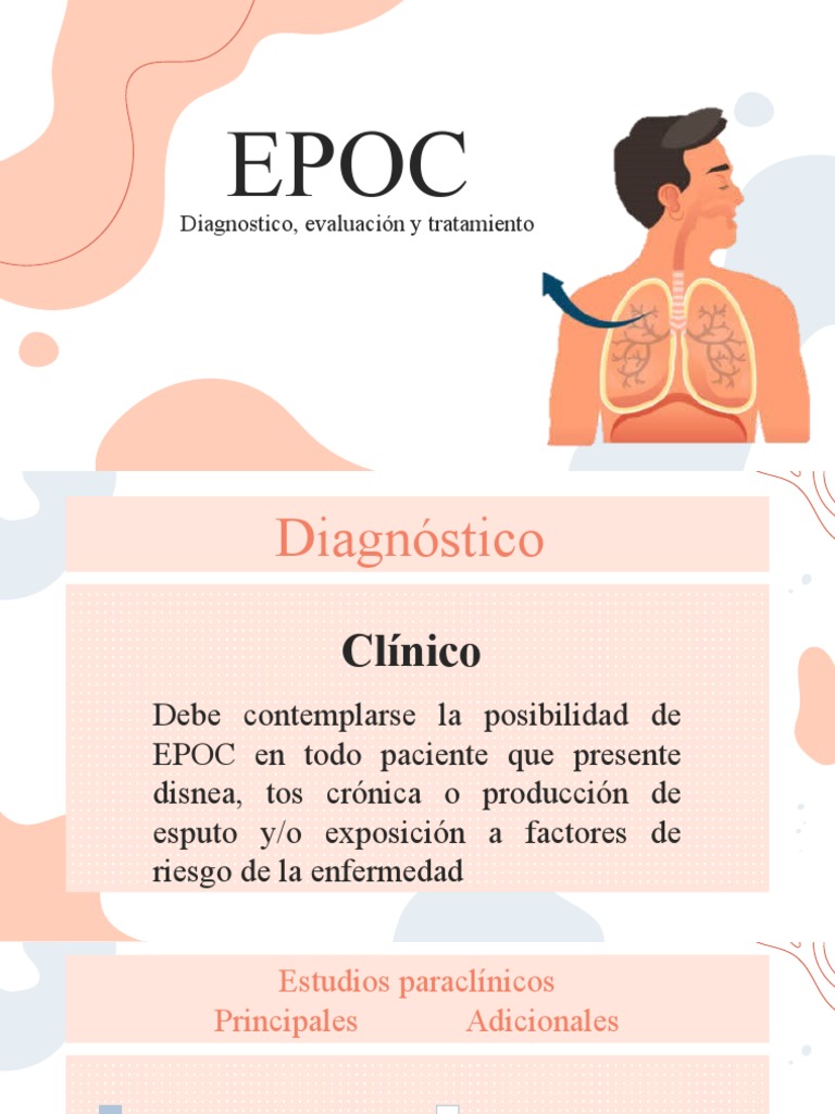 EPOC, diagnostico y tratamiento | PDF | Enfermedad pulmonar obstructiva ...
