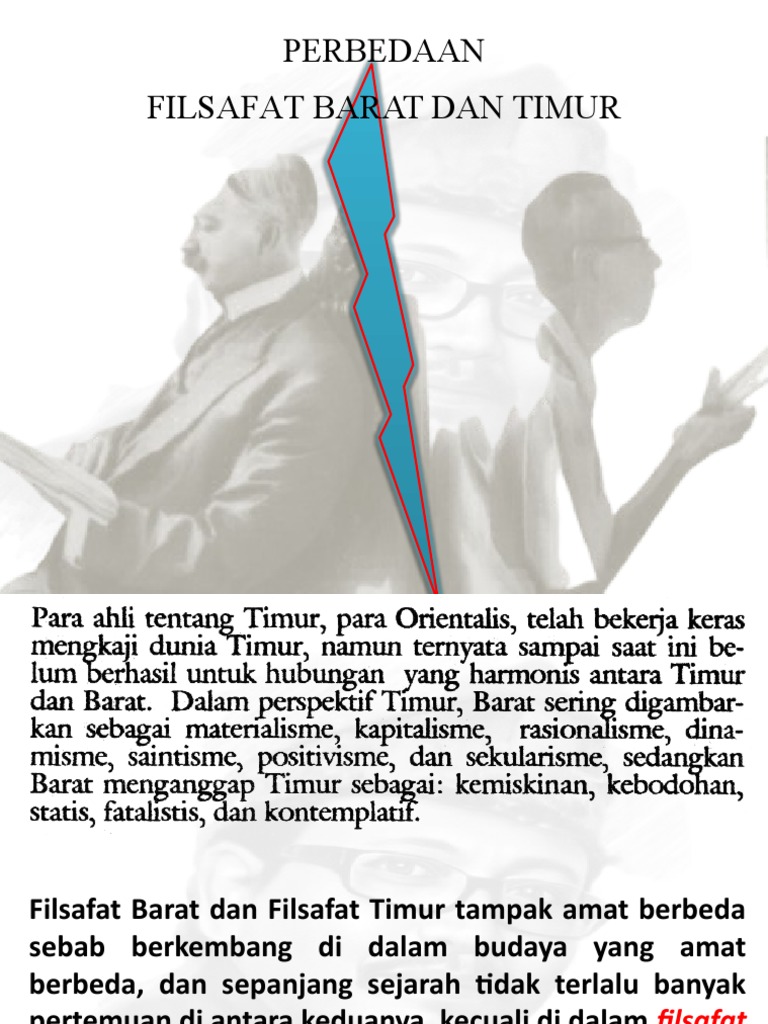 Perbedaan Filsafat Barat Dan Timur | PDF
