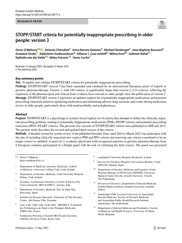Stopp Start 2023 | PDF