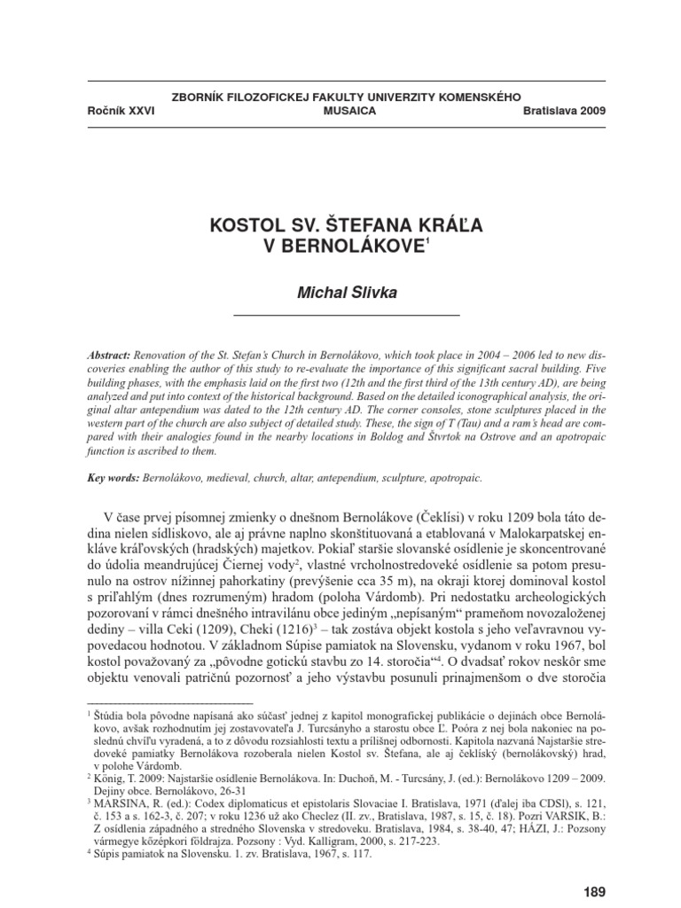 Mus26 08slivka | PDF