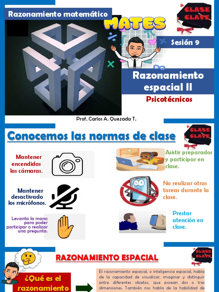 RM - 2.° - S9 - Razonamiento Espacial II (Piscotécnico) - Resuelto | PDF