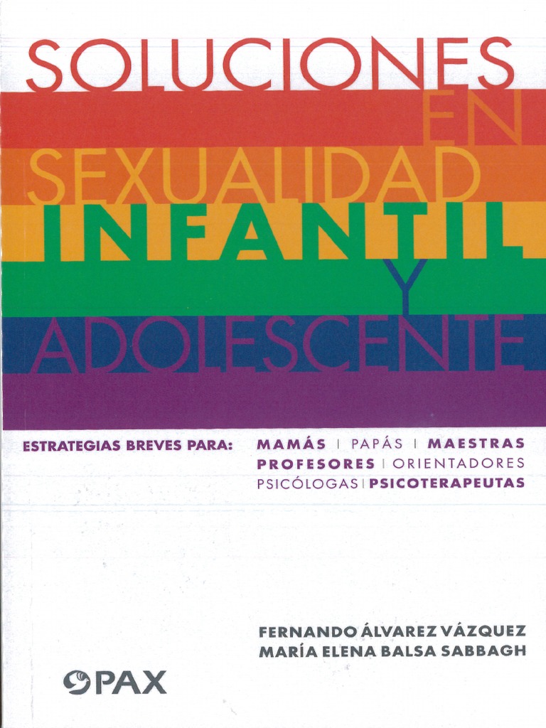 Soluciones en Sexualidad Infantil y Adolescente | PDF