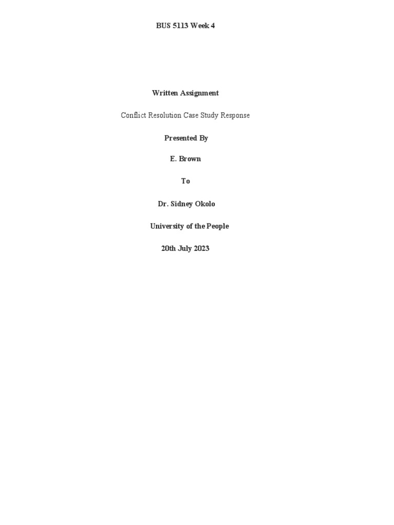 The Vigilance Case Study Week 5 | PDF | Social Science | Self-Improvement