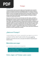 Reglas para Jugar al Trompo | PDF