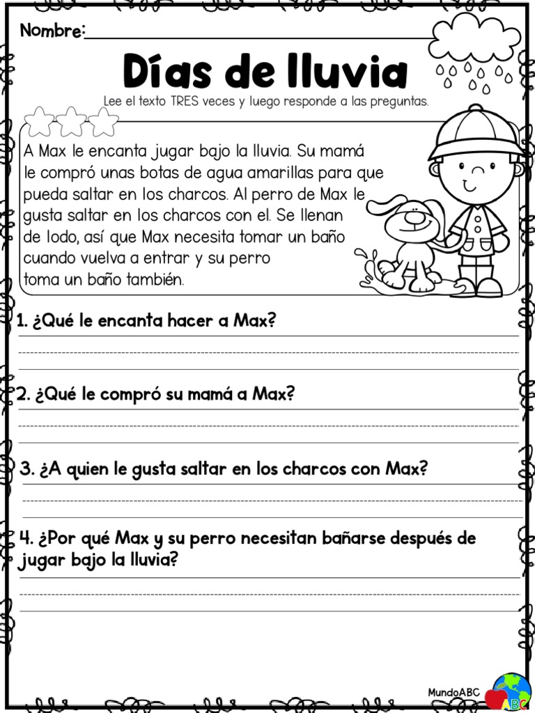 Lecturas de Comprension | PDF