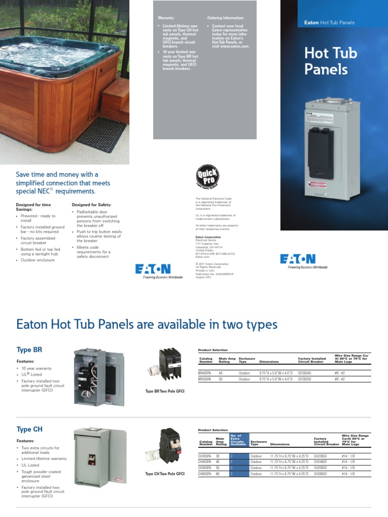 Hot Tub Panels Sa00308001e | PDF | Building Engineering | Power Engineering