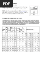 Metric Key & Keyway Dimensions Per ISO/R773 - Js9 Width Tolerance | PDF ...