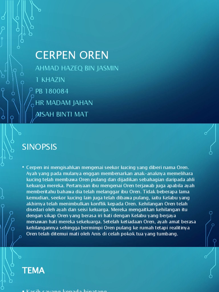 Cerpen Oren | PDF