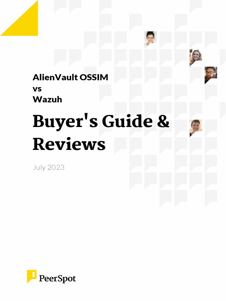 AlienVault OSSIM vs Wazuh: Buyer’s Guide | PDF | Cloud Computing ...