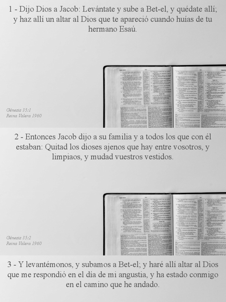 Génesis 035 Reina Valera 1960 Pdf Jacob Libro Del Génesis