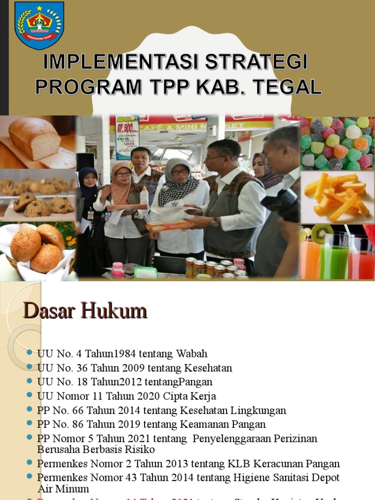 Implementasi Strategi TPM Kab .Tegal 2023 | PDF | Kesehatan Holistik