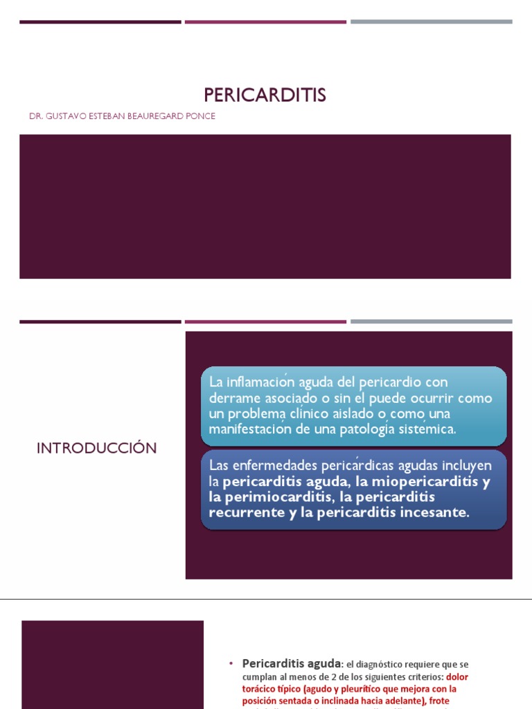PERICARDITIS | PDF