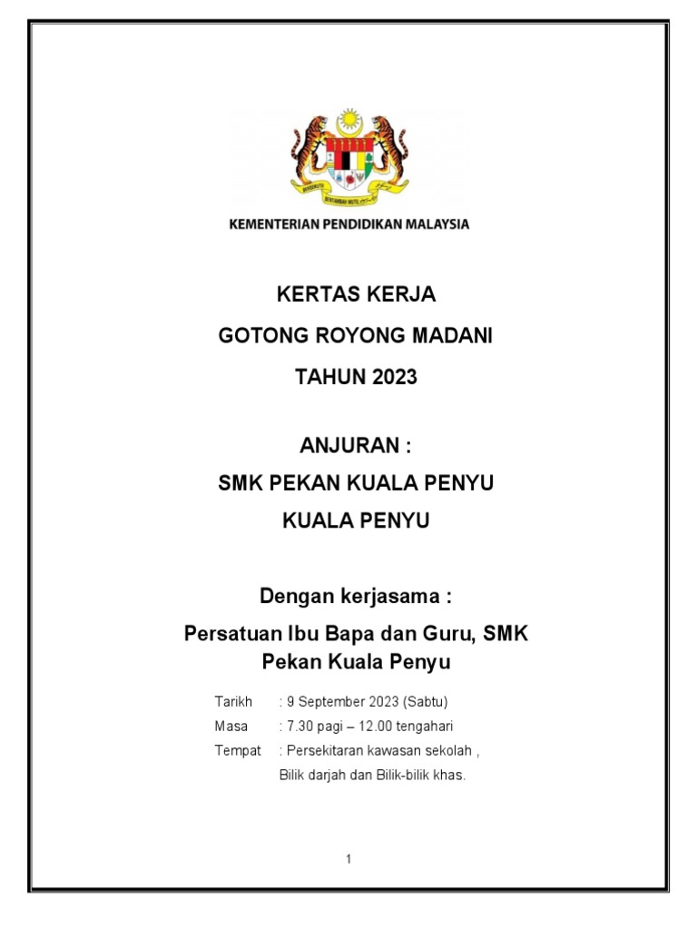 GoRo MADANI SMKPKP Edited | PDF