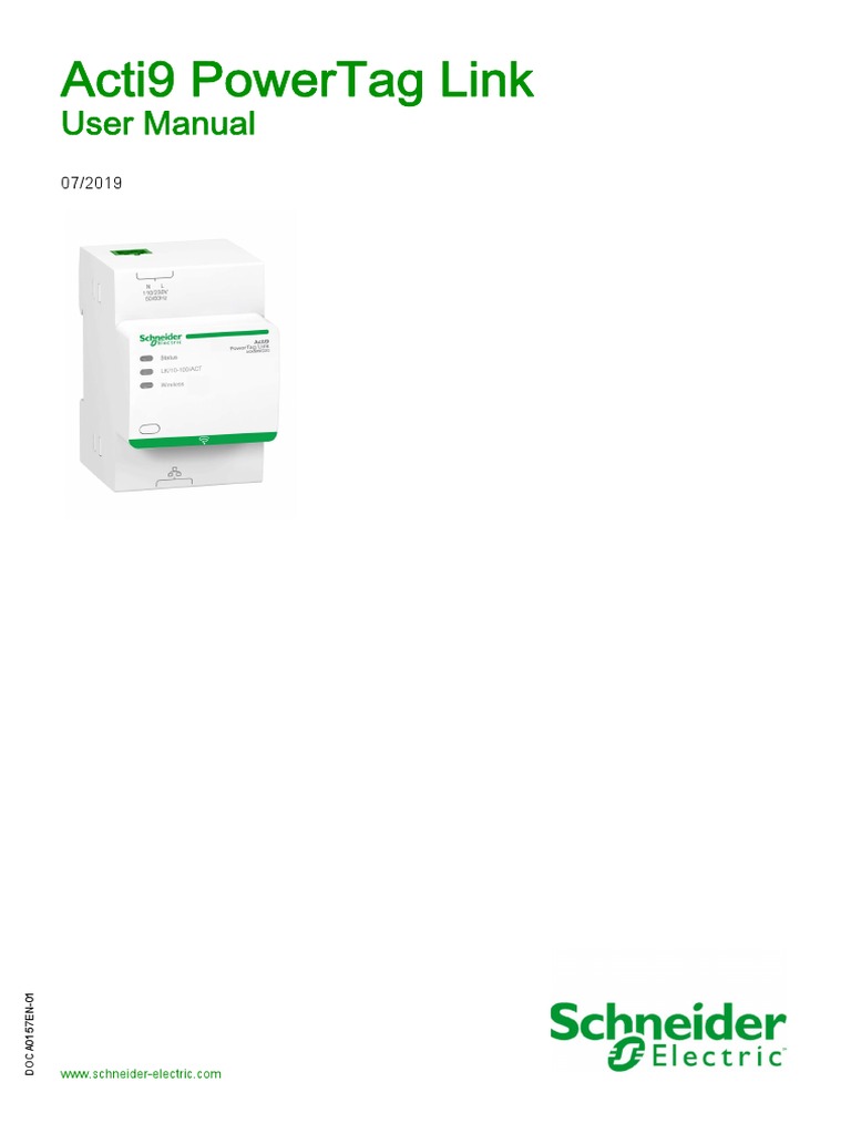 PowerTag Link User Manual | PDF