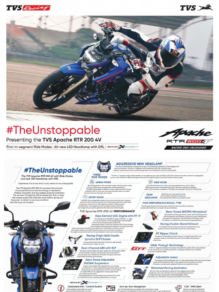 Apache RTR 200 4V FI | PDF