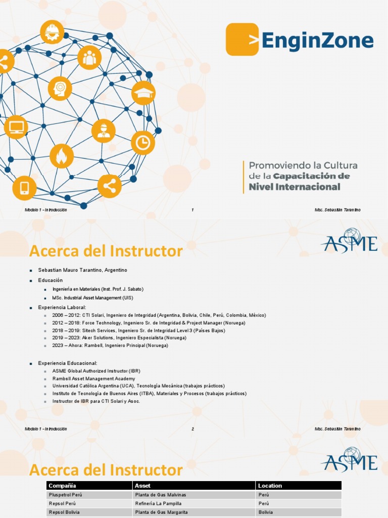 ASME - Modulo 1 - Introduccion | PDF ASME - Modulo 1 - Introduccion | PDF