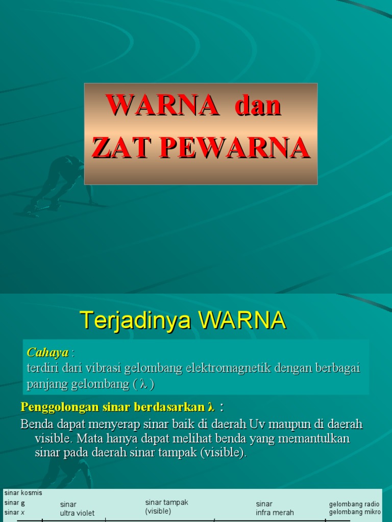 Warna Zat Warna Pdf