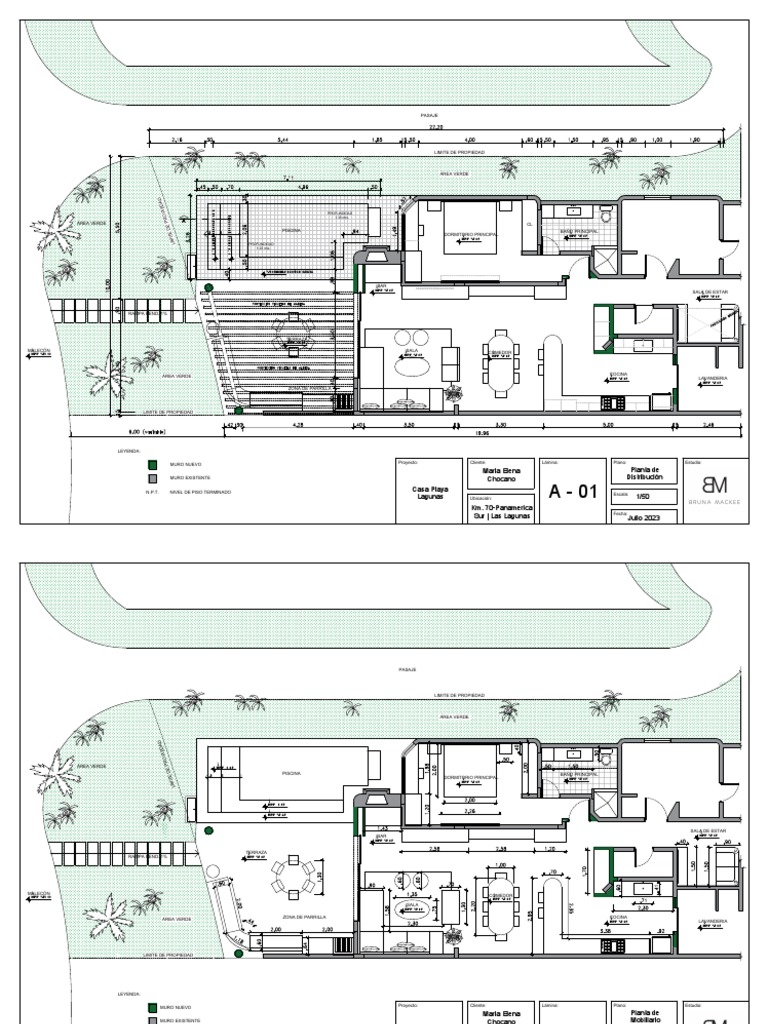 Planos Proyecto Lagunas | PDF | Ingeniería de Edificación