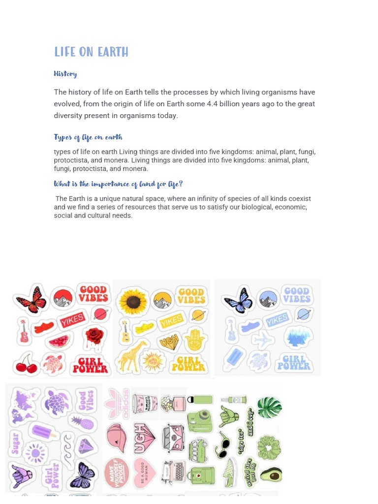 Life On Earth | PDF