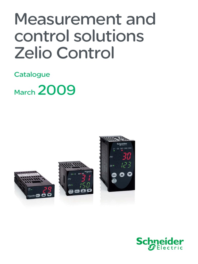Measurement and Control Solutions Zelio Control REG - EN | PDF
