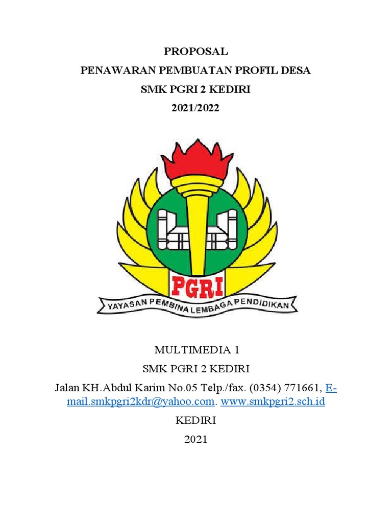 Proposal Profil Desa | PDF