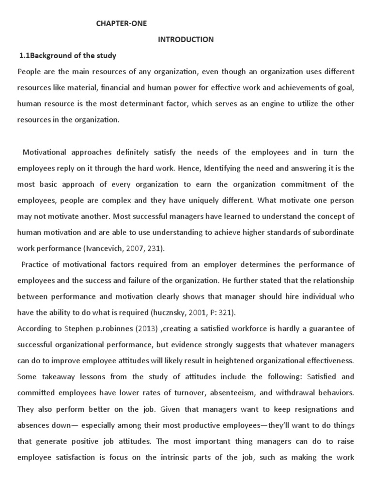 Effects of Employees Motivation On Organ | PDF