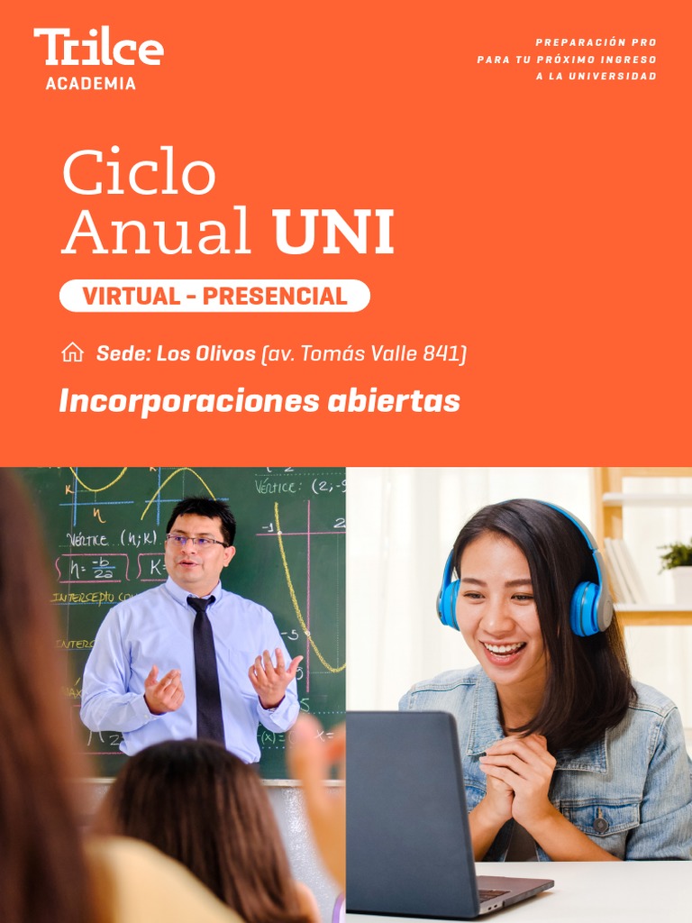 Brochure Ciclo Anual Uni | PDF