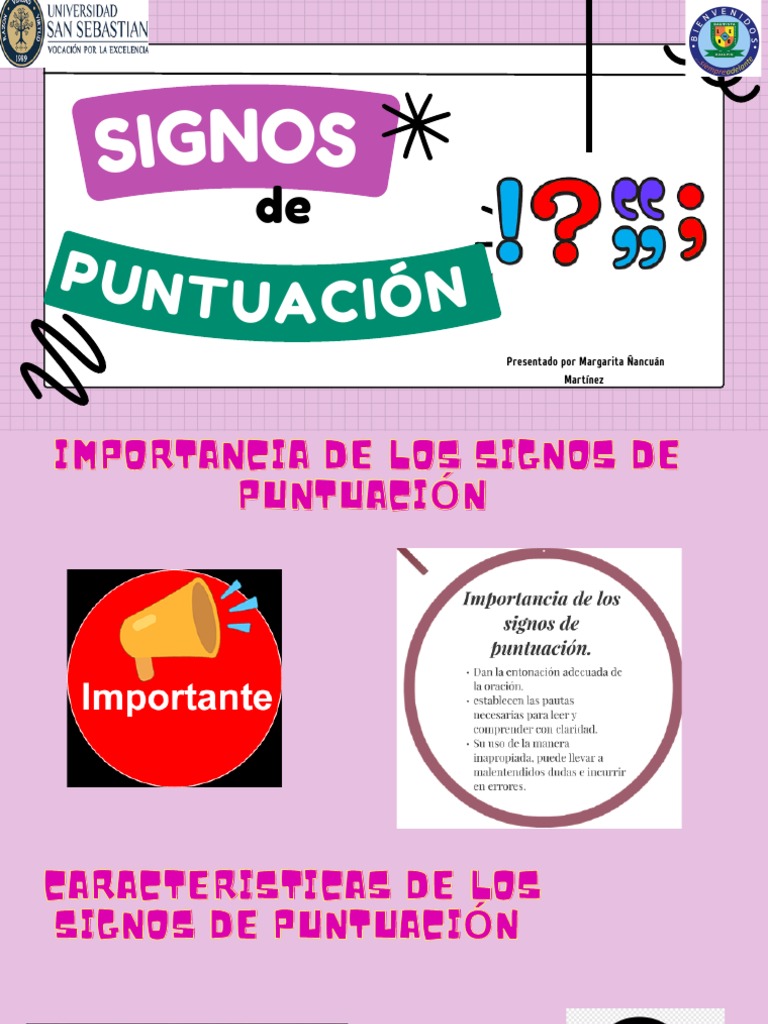 Signos de Puntuación - 1 | PDF