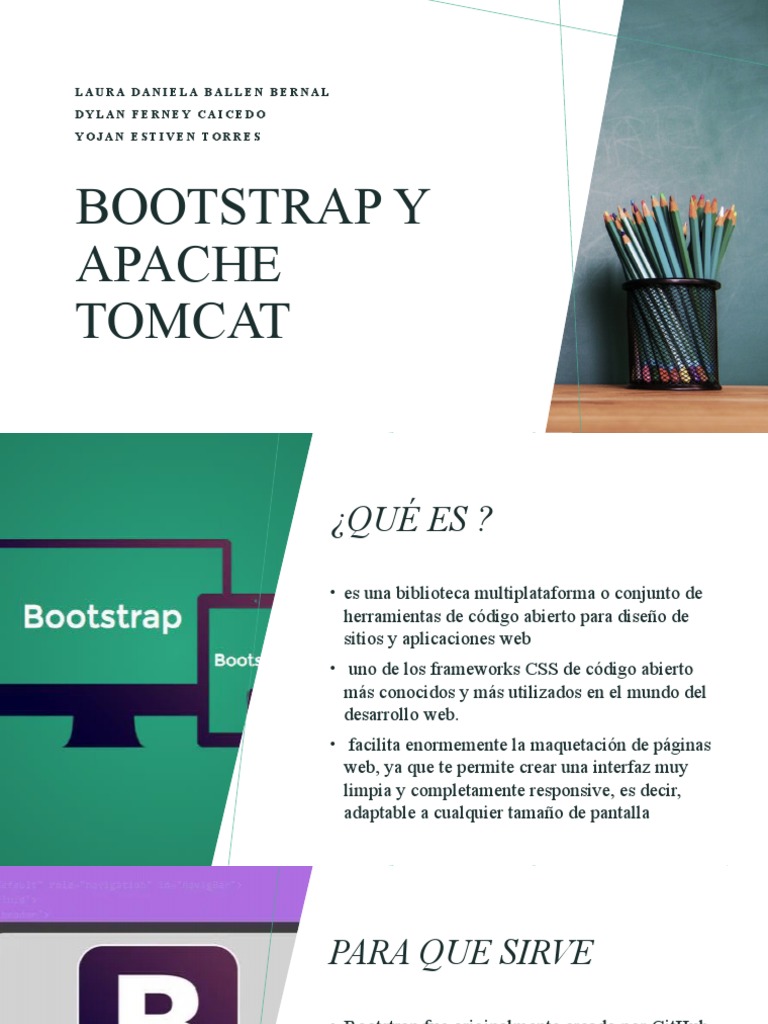 Bootstrap y Apache Tomcat: Guía SEO | PDF | Informática