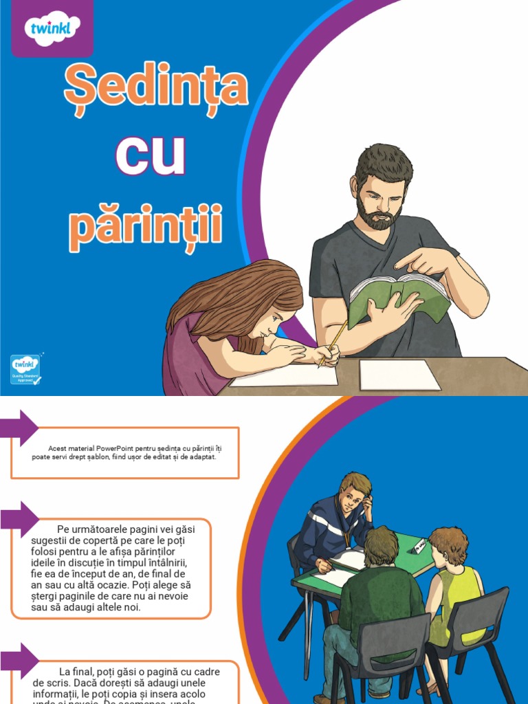 Sedinta Cu Parintii Prezentare Powerpoint | PDF