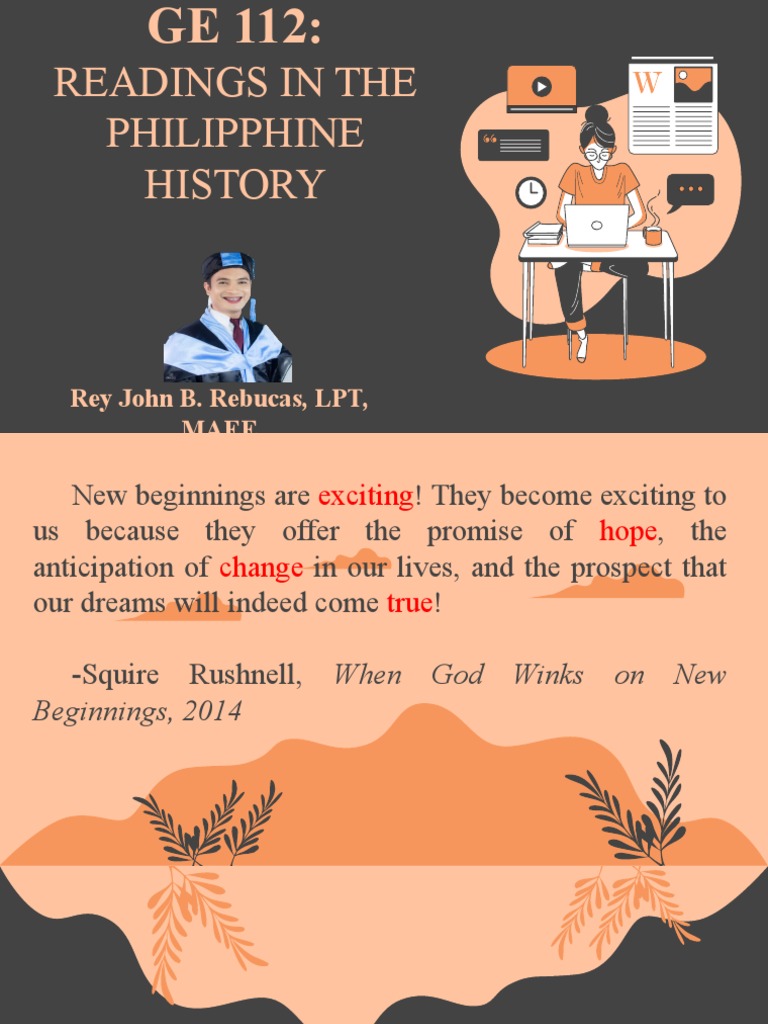 Ge 112 Class Orientation | PDF | Academic Dishonesty